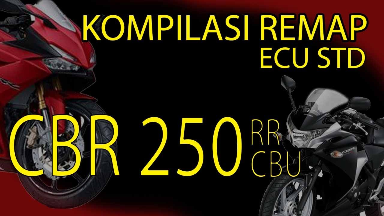 ISINYA CUMA HASIL REMAP ECU STANDART CBR 250RR !! - YouTube