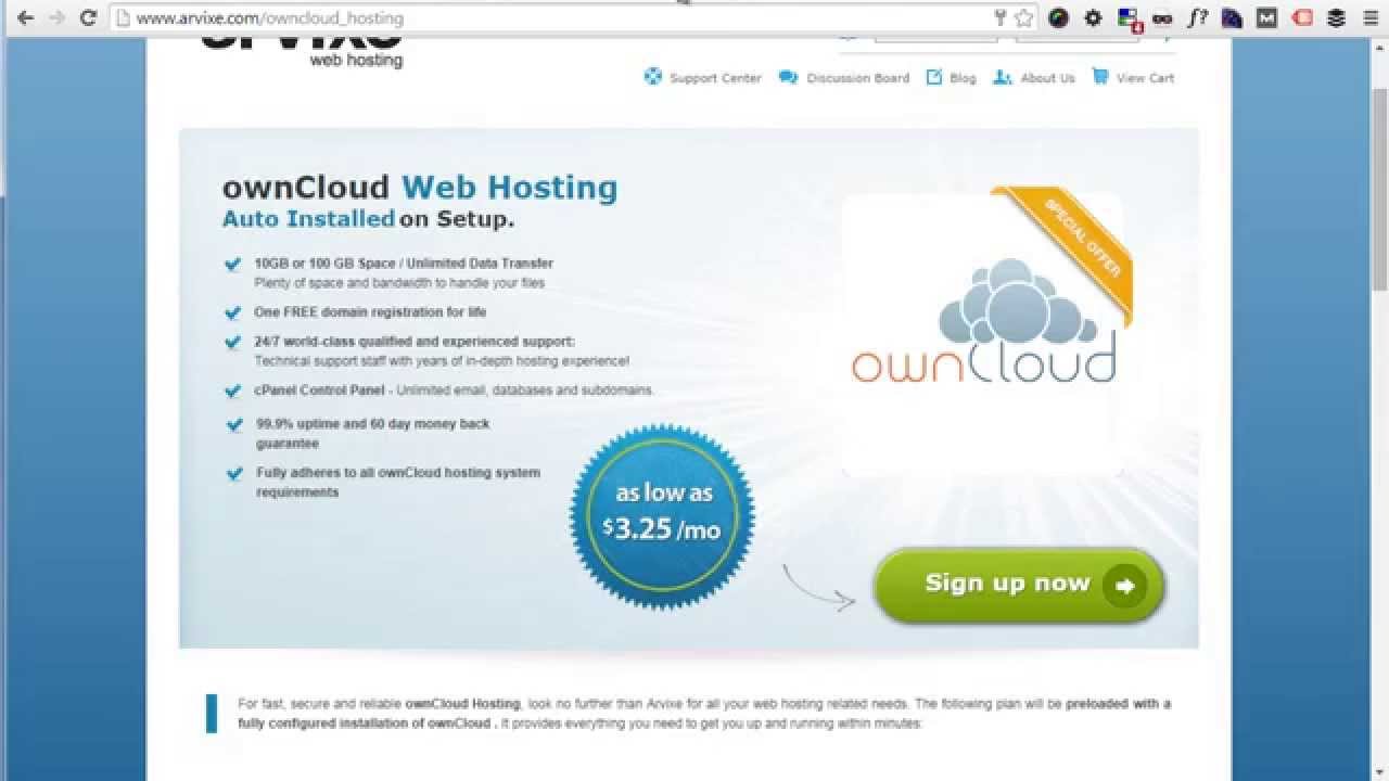 Owncloud Hosting Youtube
