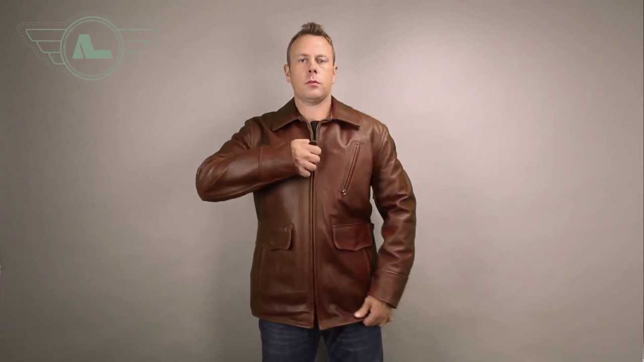 Alexander Leathers Long Rider Buffalo Russet - YouTube