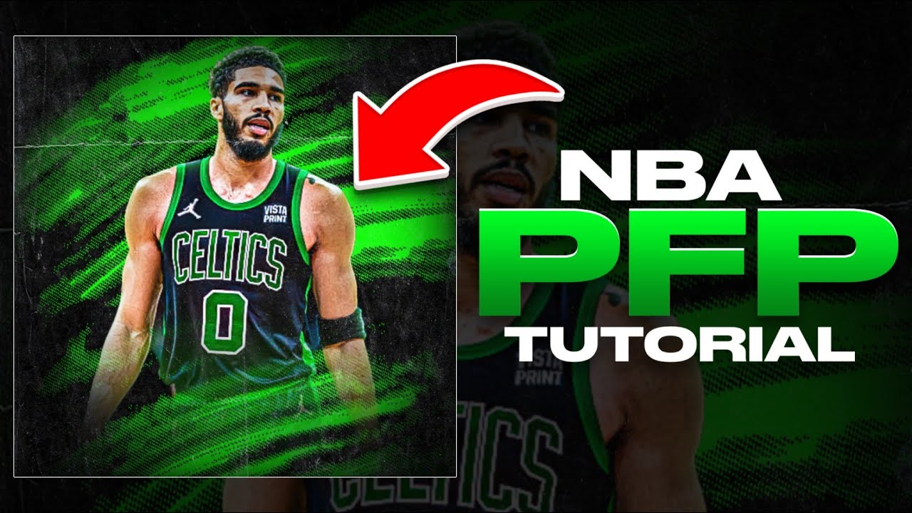 How To Make NBA PFP'S Like THIS on Photopea! - YouTube