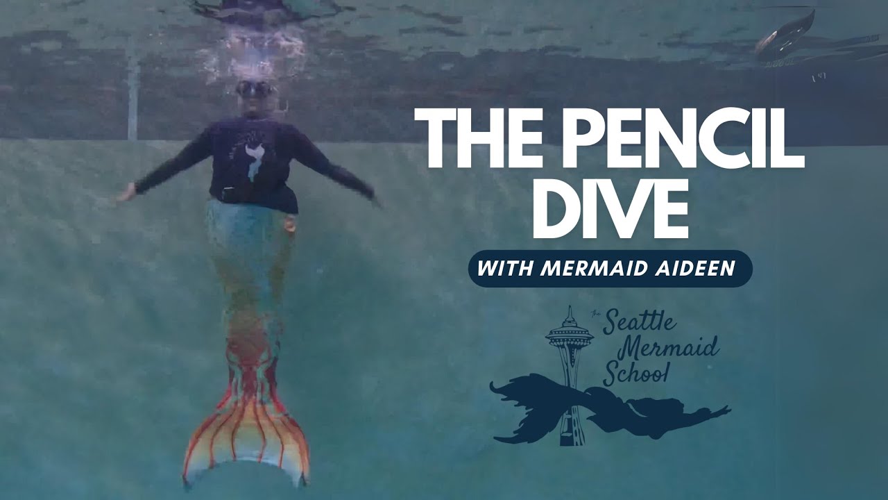 Mermaid Pencil Dive - YouTube