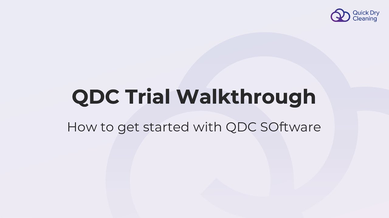 QDC 14-day free Trial Walkthrough - How to get started with QDC ...