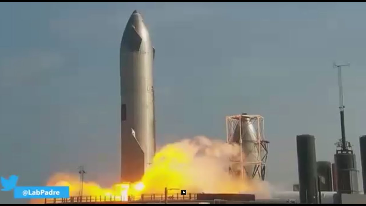Spacex SN15 Static Fire Test - Awesome - YouTube