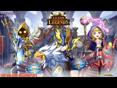 Clash Of Legends Android iOS Gameplay (By VGames Studios) - YouTube