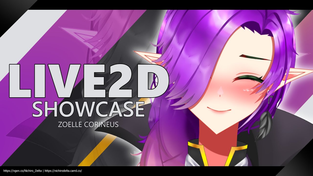 [Tier II] Live2D Rigging Showcase [Zoelle Corineus] - YouTube