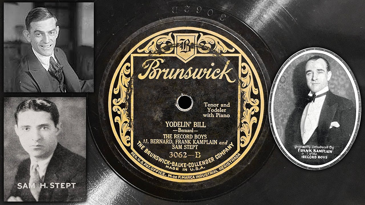 The Record Boys - Yodelin' Bill ~1926 - YouTube