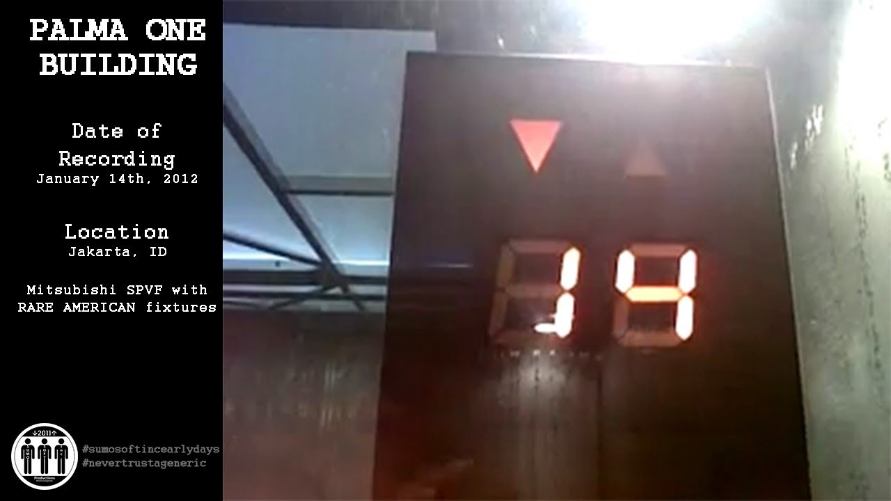 [REMASTERED FIRST TAKE] Mitsubishi Traction Lifts / Elevators - Palma ...