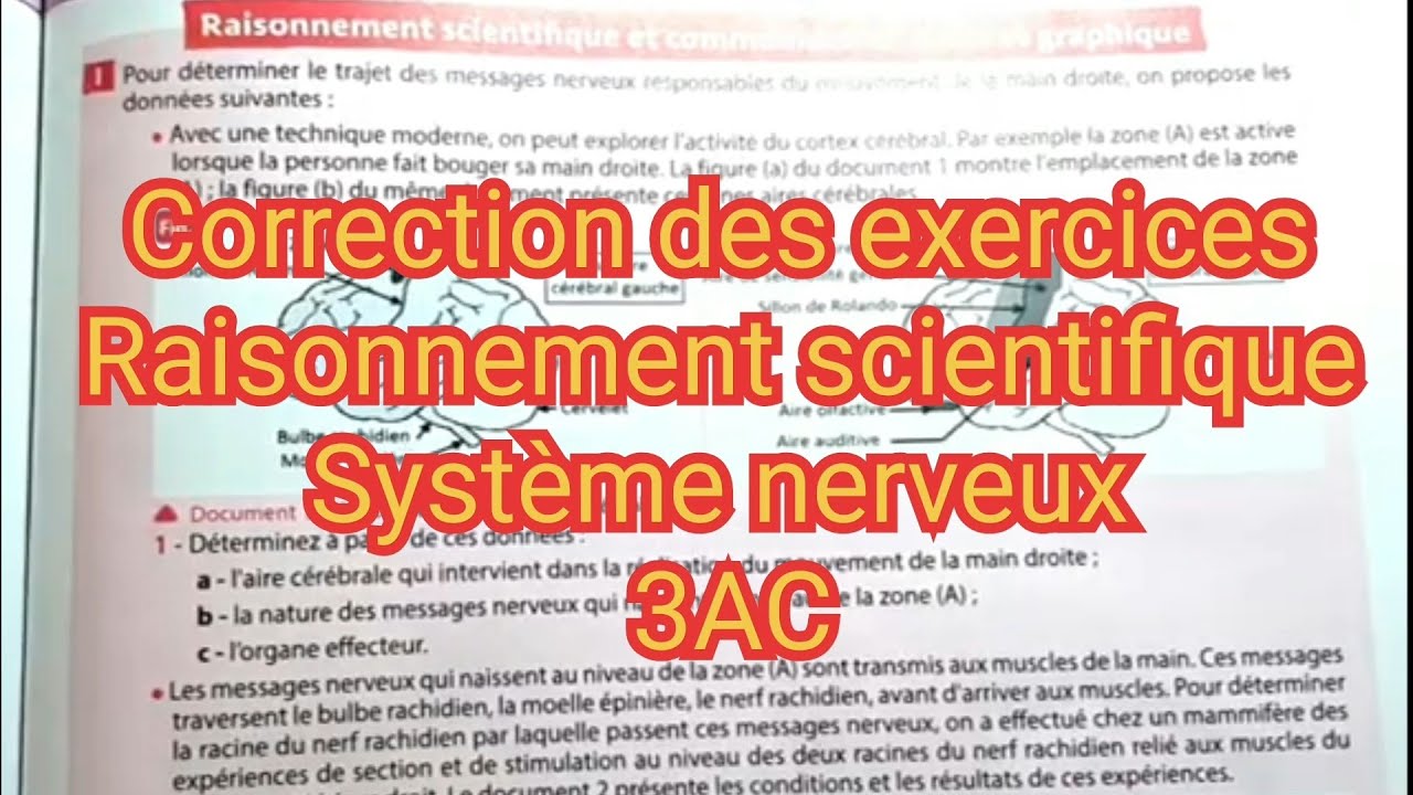 Univers plus SVT 3AC P97 Correction des exercices d'évaluation ...