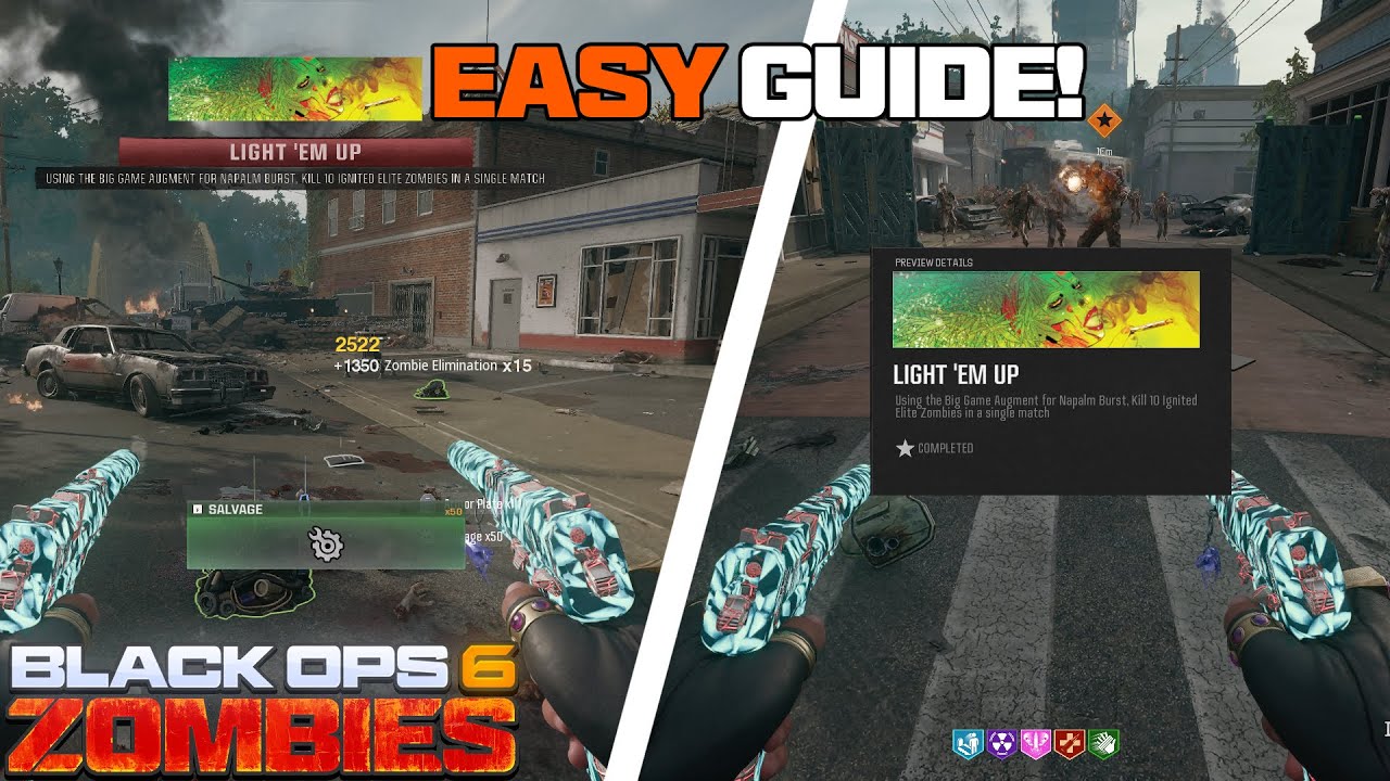 THE EASIEST "LIGHT 'EM UP" DARK OPS CHALLENGE GUIDE! (Black Ops 6 ...