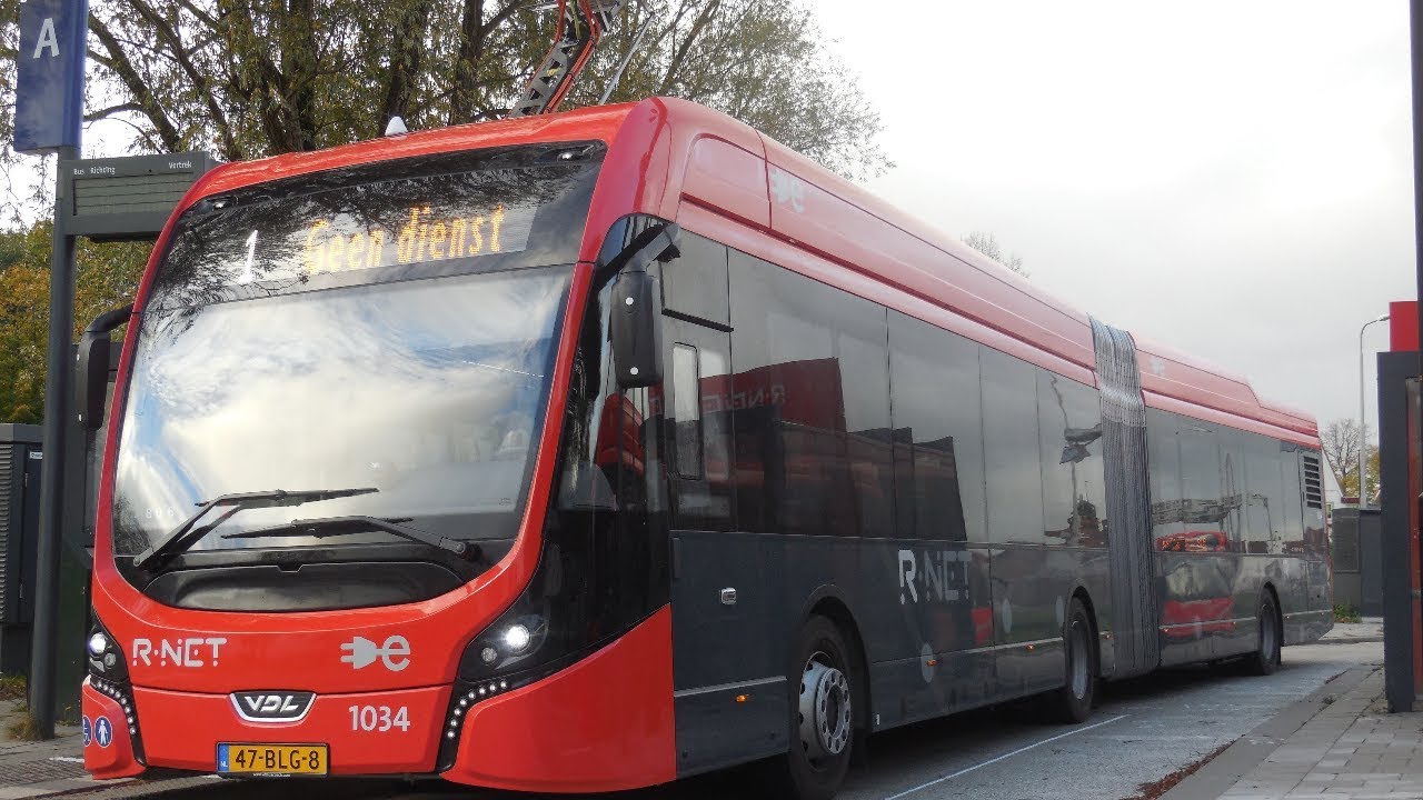 Elektrische VDL bussen in Waterland (Amsterdam, Edam, Volendam & Broek ...