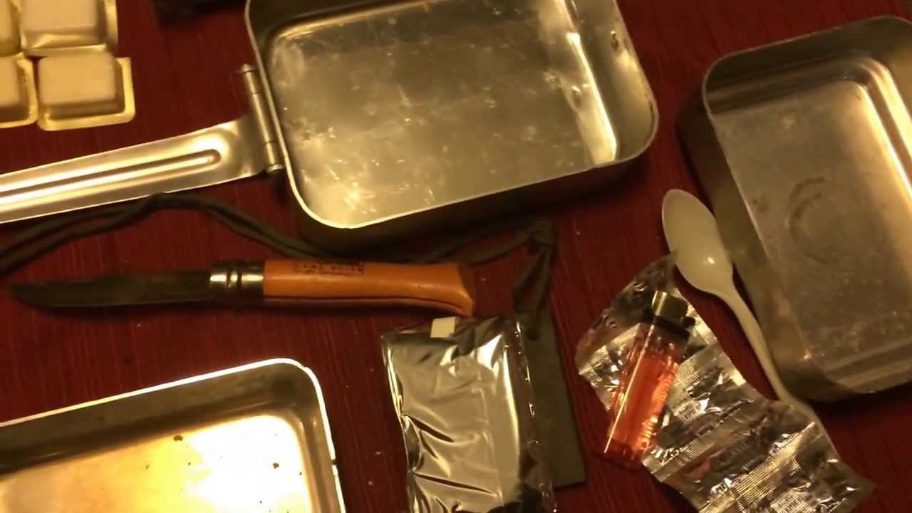 French mess kit...kit. - YouTube