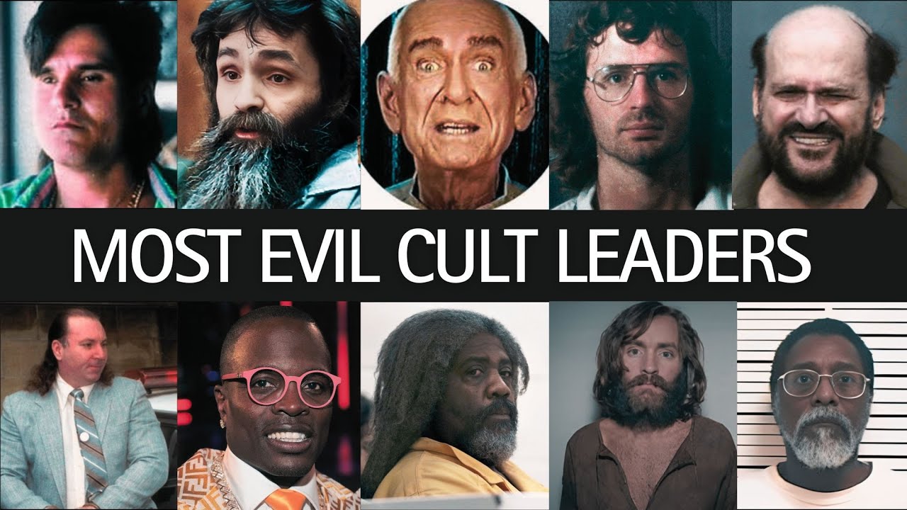 The MOST EVIL Cult Leaders Part 1 | Horrifying Crimes of Murder ...