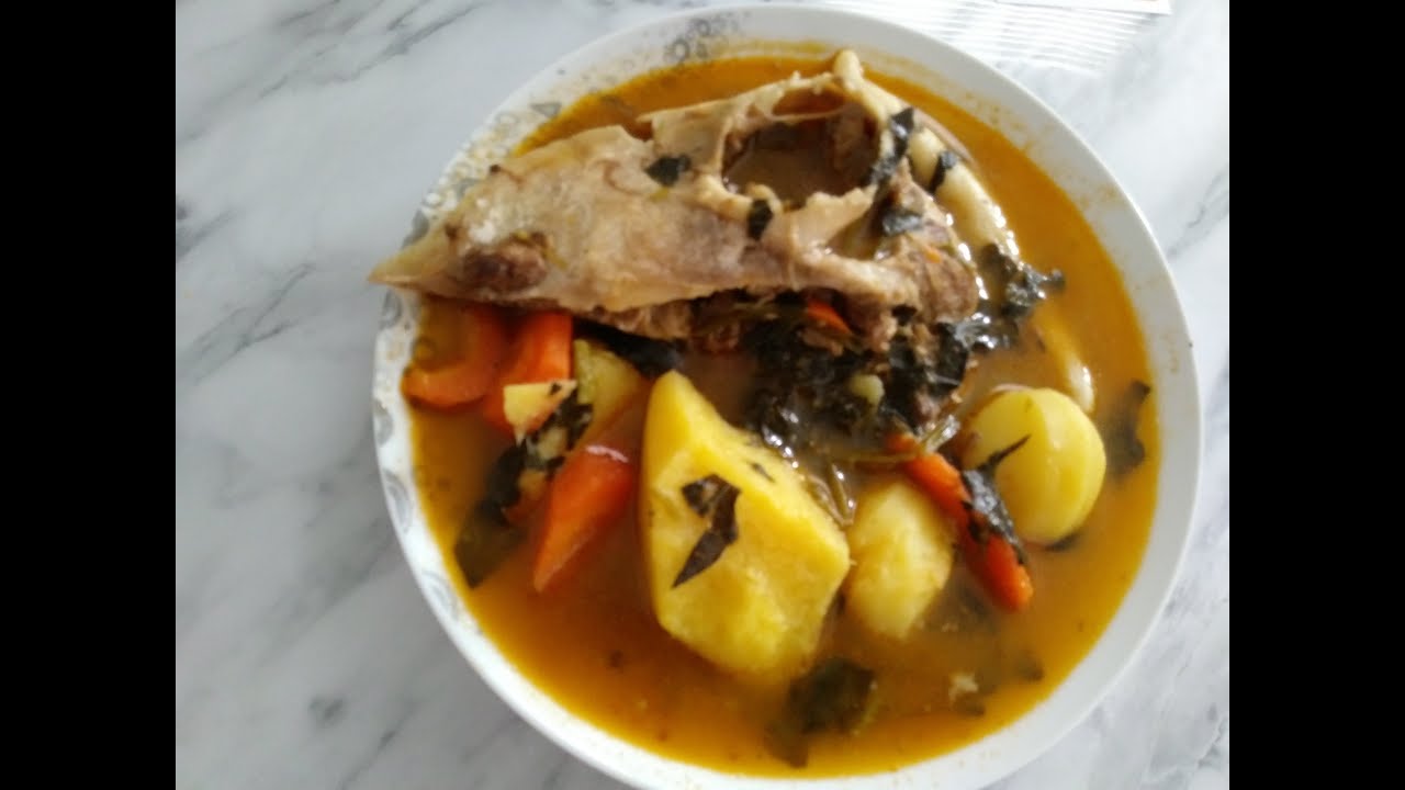 bouillon tête cabrit - YouTube