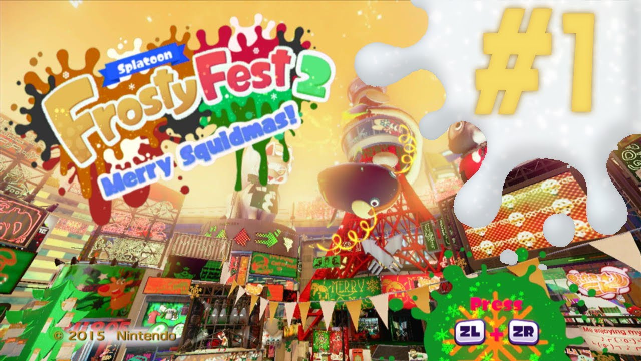 Splatoon Custom Splatfest - Elves vs Santa (FrostyFest 2) | Part 1 ...