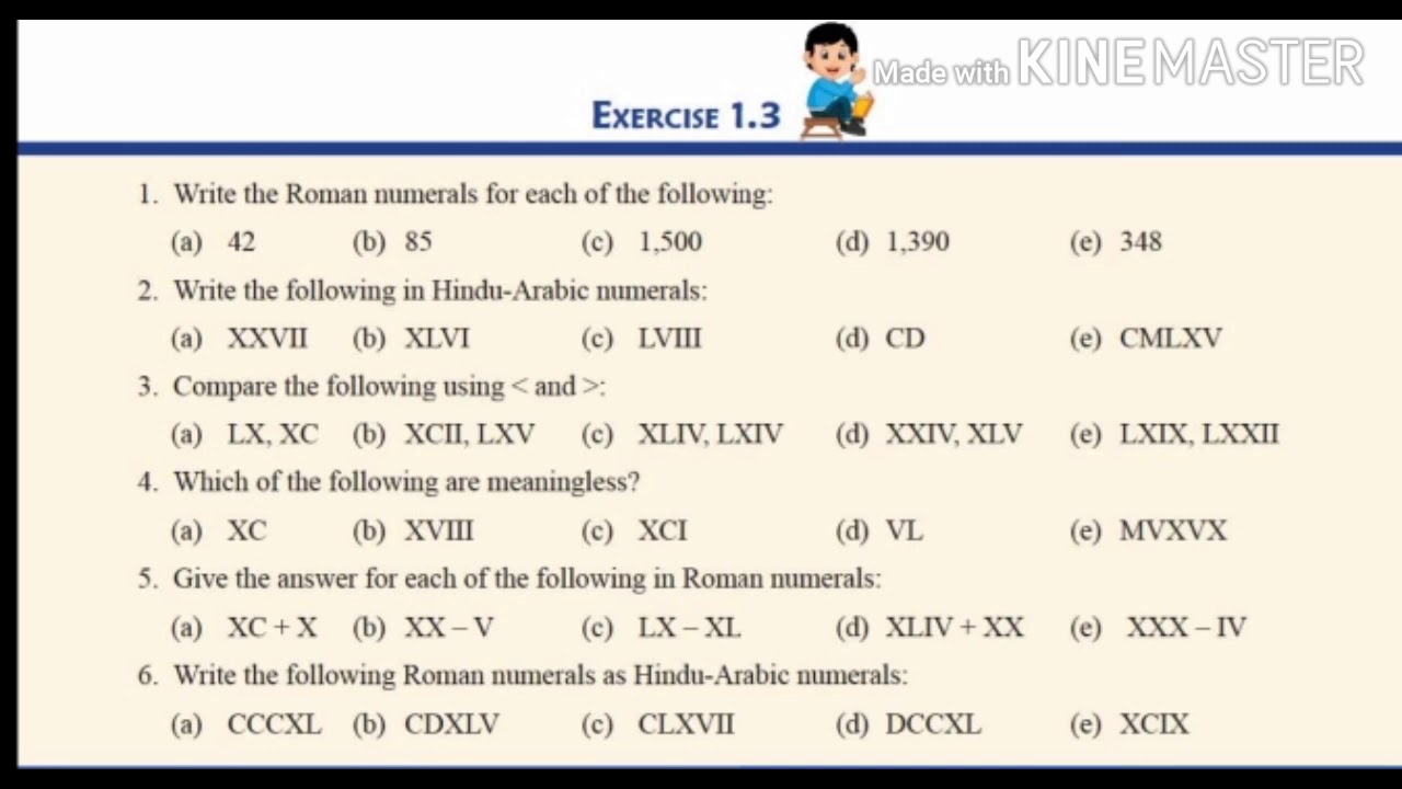 Class 6 Math Chapter 1 Part 4 YouTube Class 6 Math Chapter 1 Part 4 YouTube