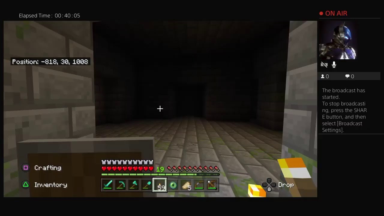 Minecraft live play - YouTube