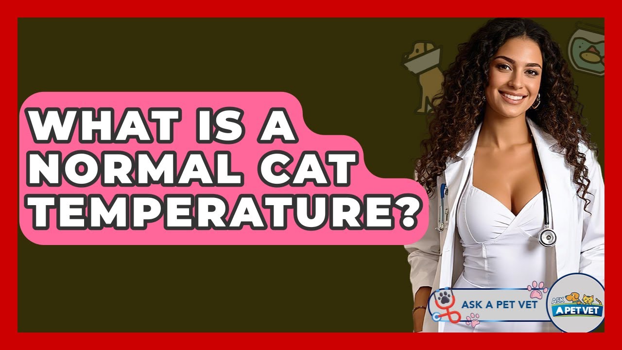 What Is A Normal Cat Temperature? - Ask A Pet Vet - YouTube