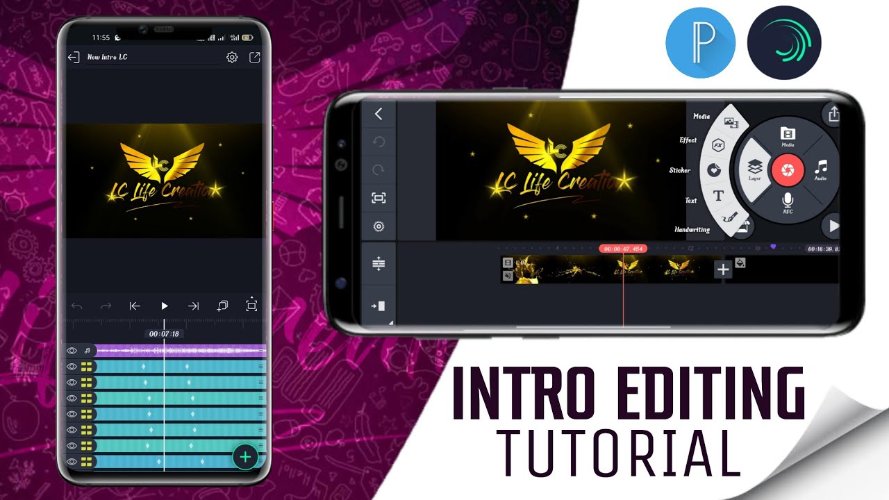 How To Edit Intro |Intro Editing Tutorial |In Mobile |LC Life Creation ...