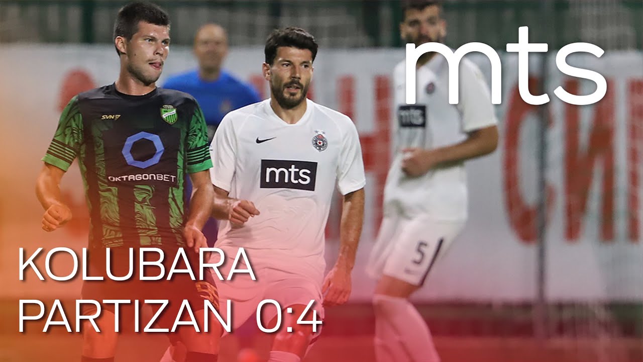 FK Kolubara FK Partizan 0:4, LLT SLS 6. kolo, sezona 2021/22 - YouTube