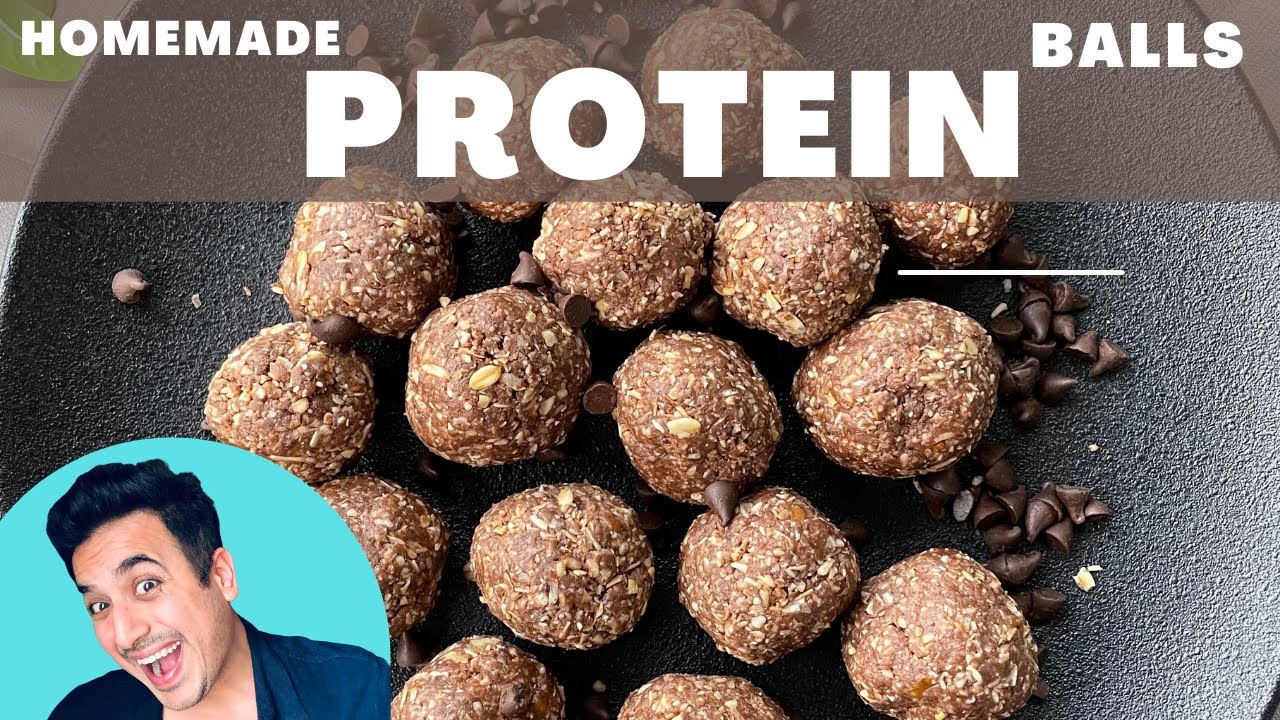 Energy balls recipe | How to make protein bar at home | Making ...