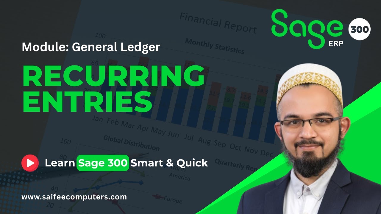 Sage 300 Tutorial Recurring Journal Entries Explained | Automate GL ...