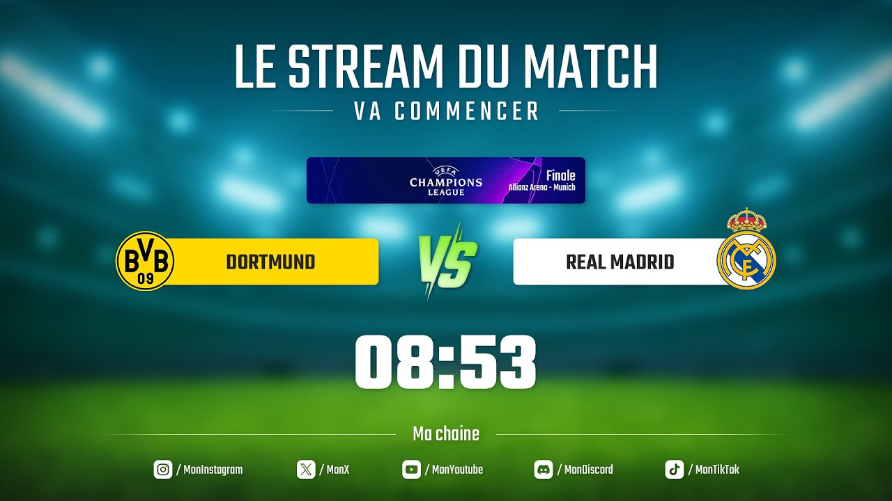 Overlay Football pour Streaming – Commentez vos matchs en direct avec ...