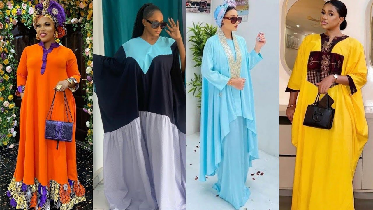 Rich Aunty Vibes Gowns | Trendy Bubu Kaftan Styles - YouTube