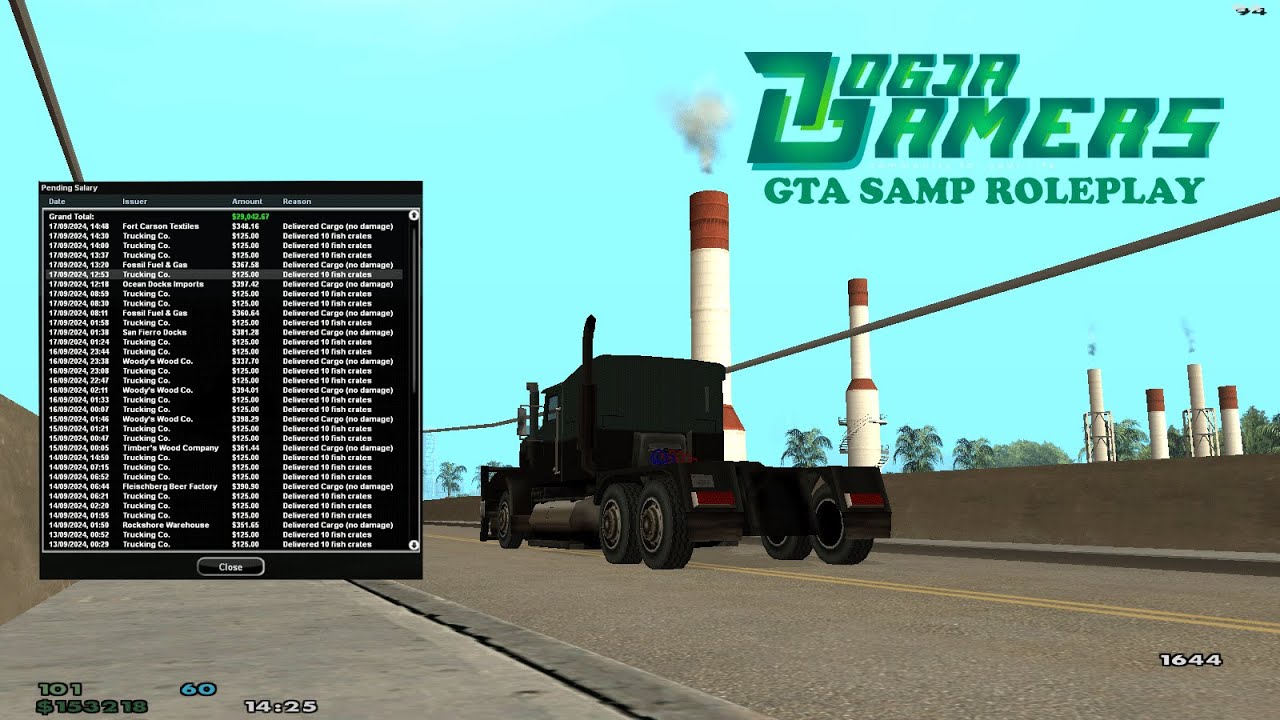 🔴 [LIVE JGRP] DAY20 - TRUCKER PALING THE BEST MM #gtasampmultiplayer # ...