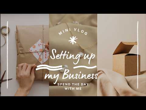 Setting Up My Small Business | Packaging & Organizing My Jewelry Business | Mini /Maryelle jewels