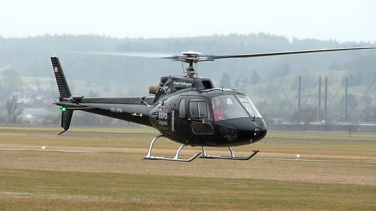 Eurocopter AS 350 - YouTube