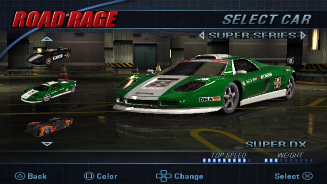 Burnout 3: Takedown - Green Super DX [Road Rage] - YouTube