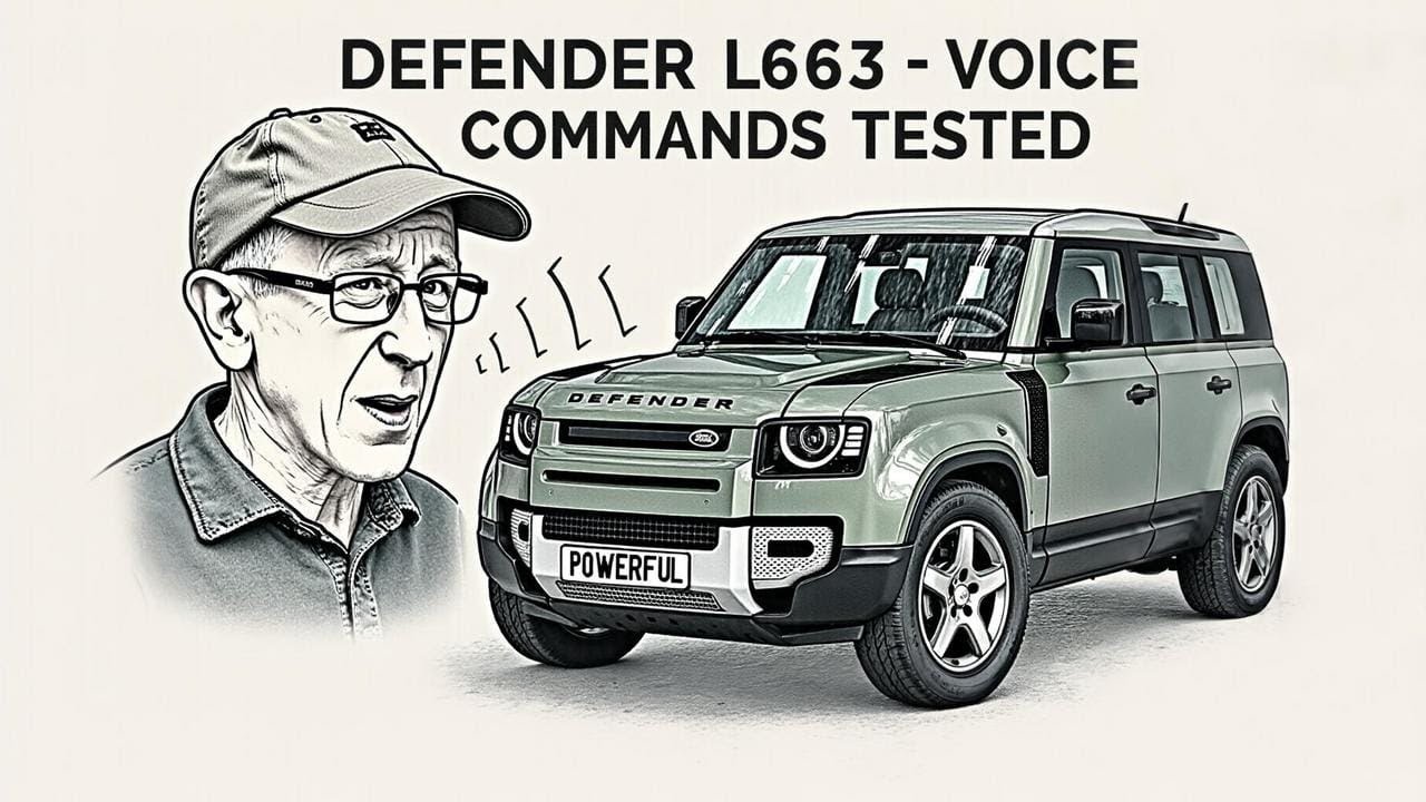 Land Rover Pivi Pro Voice Commands - TESTED ( New Defender L663 ) - YouTube