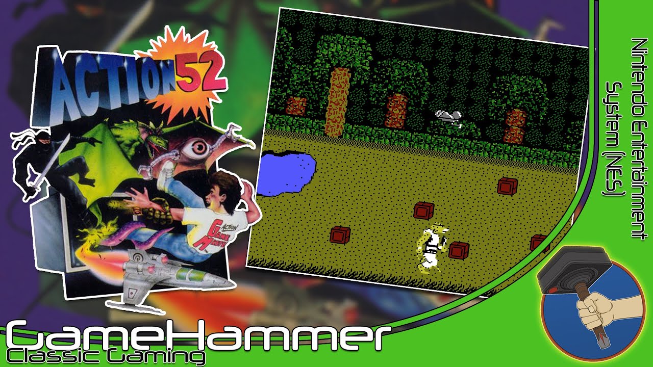 Action 52 - NES - GameHammer 100 - YouTube