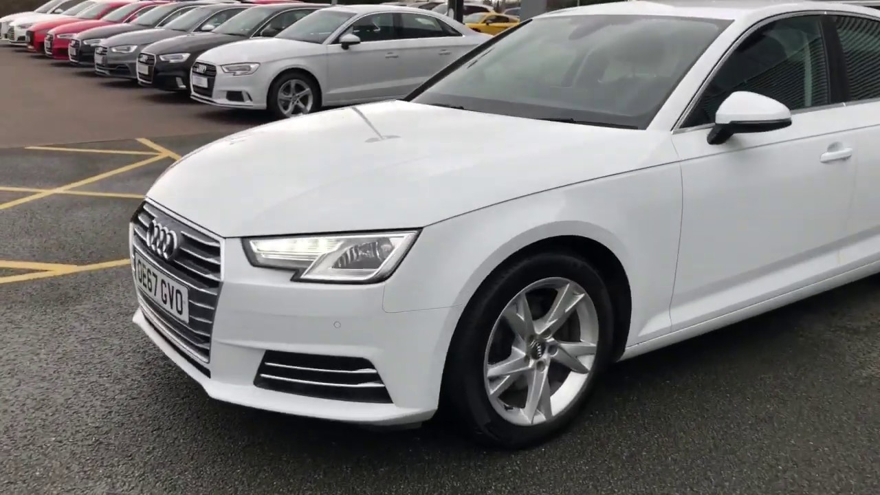 Approved Used Audi A4 Saloon for sale at Stoke Audi - YouTube