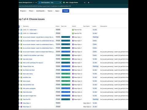 JIRA Tutorial | Bulk Change in minutes! - YouTube