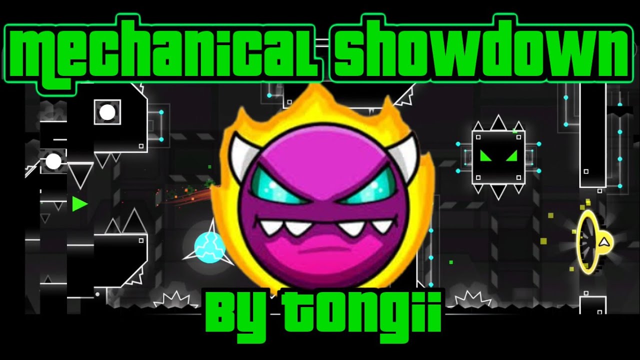 ¡EPICO! Mechanical Showdown by Tongii (Epic Medium Demon) [Geometry Dash 2.2] - YouTube