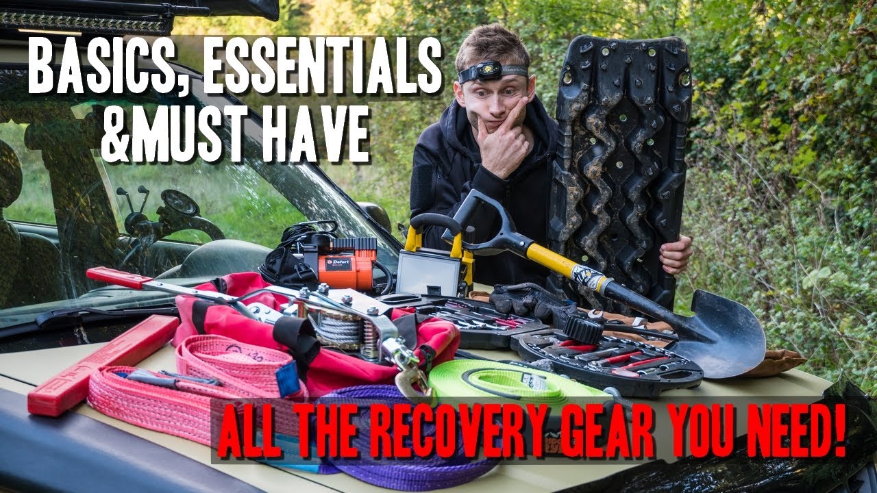 OFF ROAD RECOVERY ESSENTIALS I CARRY (and you should too!) - YouTube