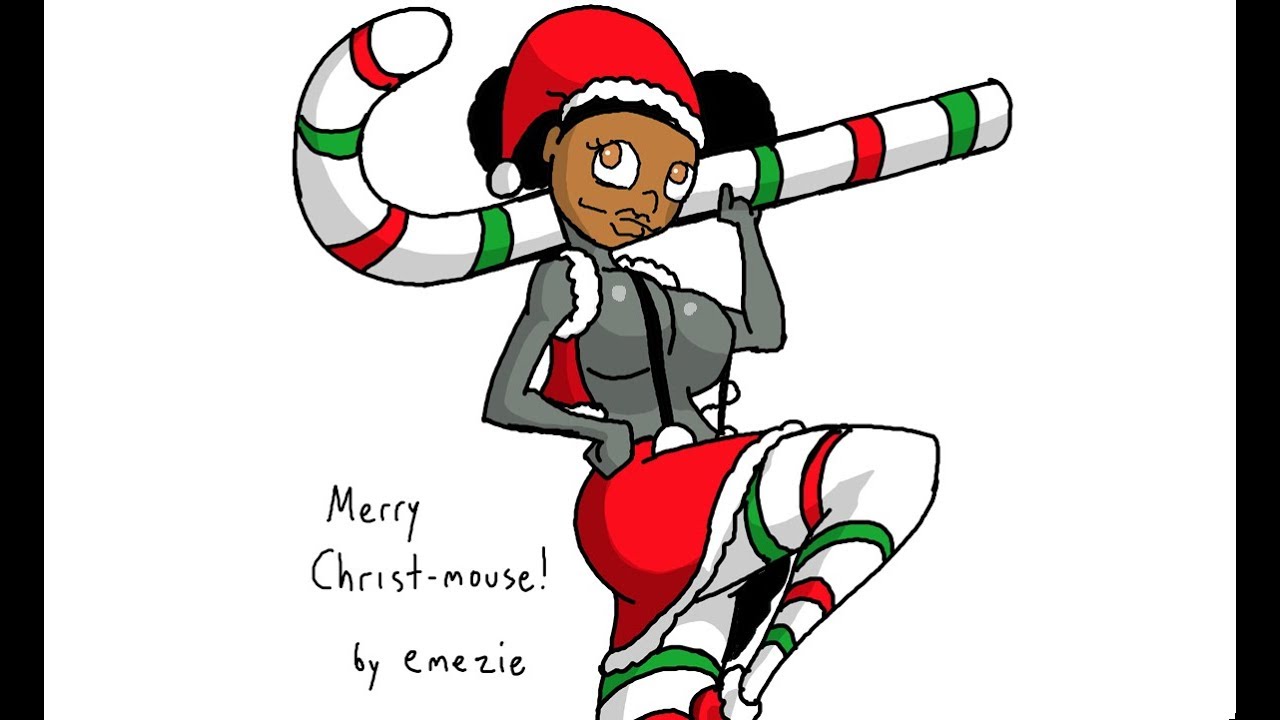 Let's Draw: Mandy "Mouse" Madison! (Merry Christ-mouse!) - YouTube