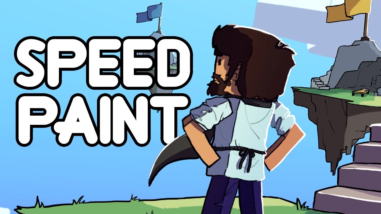 Hypixel Minecraft Thumbnail - SpeedPaint [COMMISSION] - YouTube
