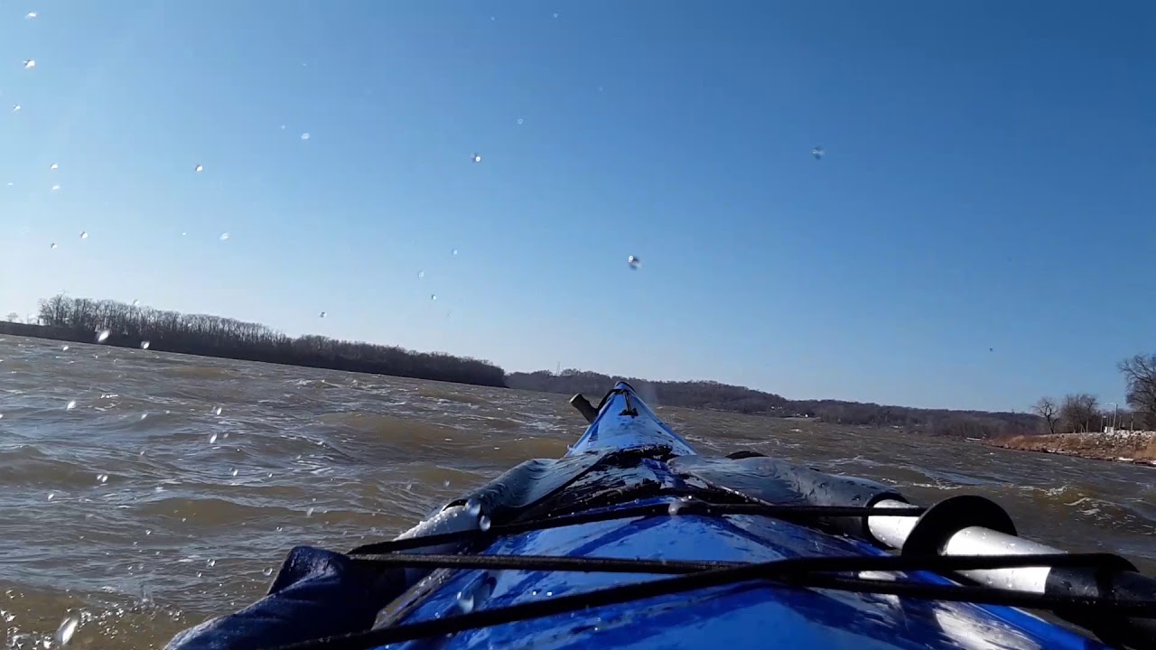 Kayaking the Ohio River - YouTube