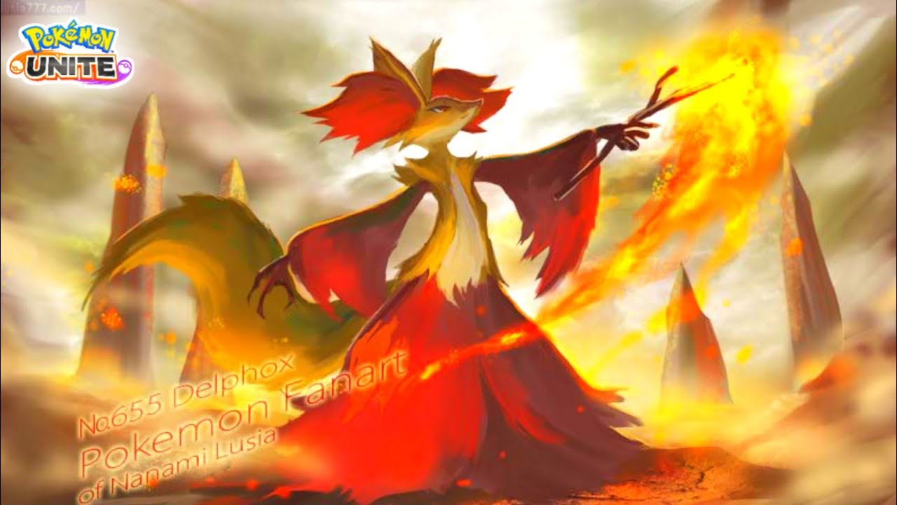 Pokemon Unite Delphox || Pokemon Unite Delphox Build? || Pokemon Unite ...