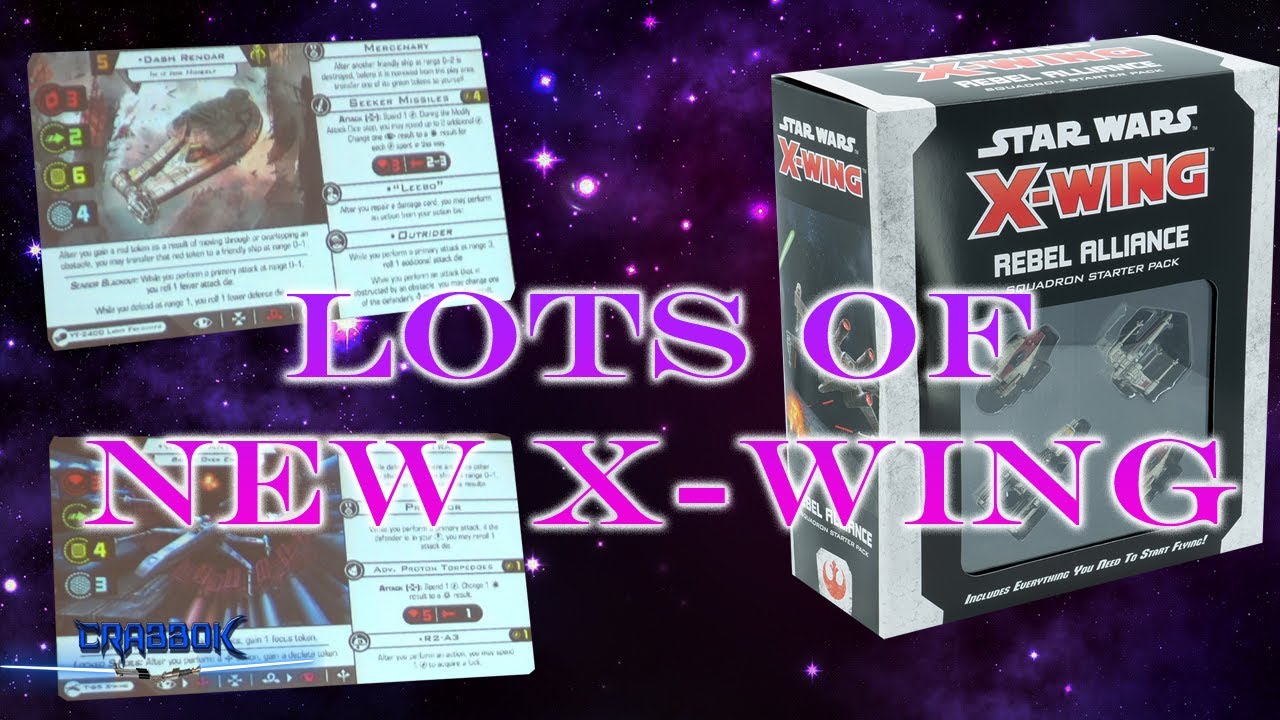 X-Wing News, Starters, New Packs, Reprints, and More! - YouTube