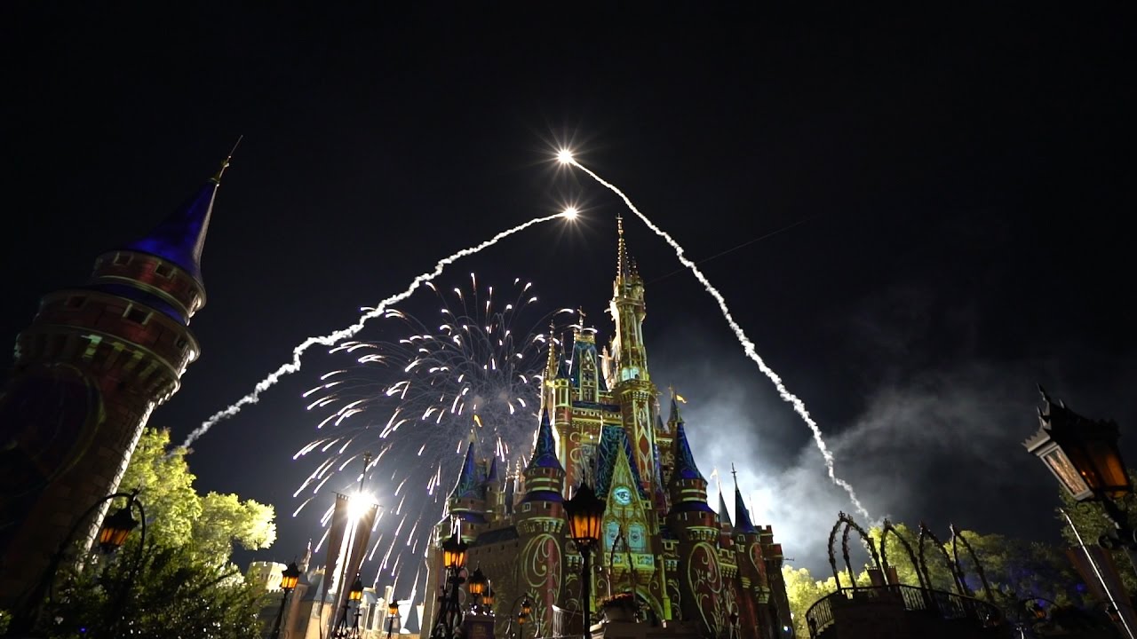 ALL NEW Happily Ever After Fireworks Show At Disney's Magic Kingdom ...