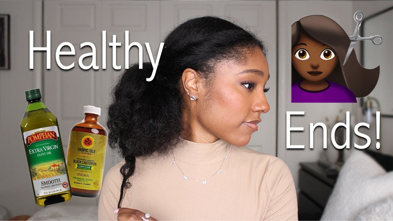 5 Tips for Healthy Ends! (retain length!) - YouTube