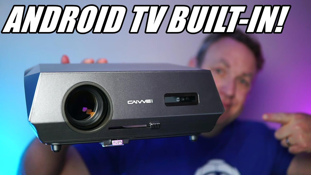 4K Projector with Android TV and Netflix. Bright enough for daytime use ...