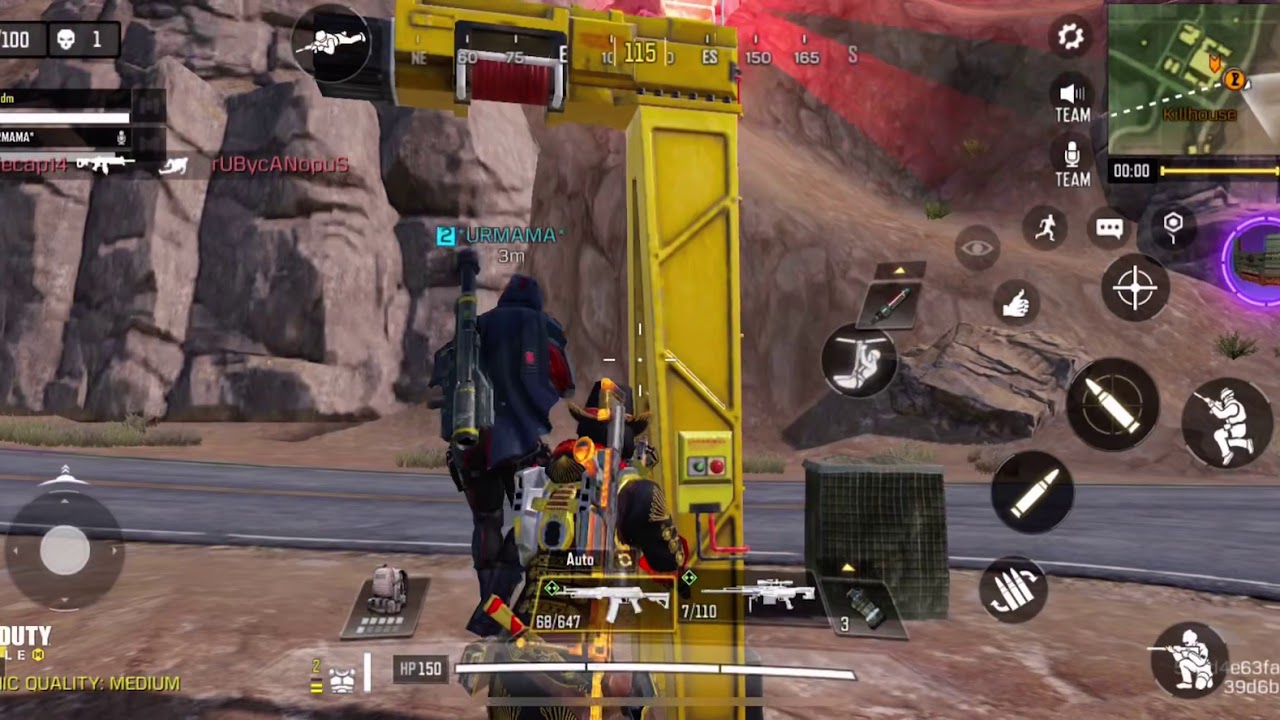 Duo vs Squads Seraph Desperado & Legendary Nikto Game Play Cod Mobile ...