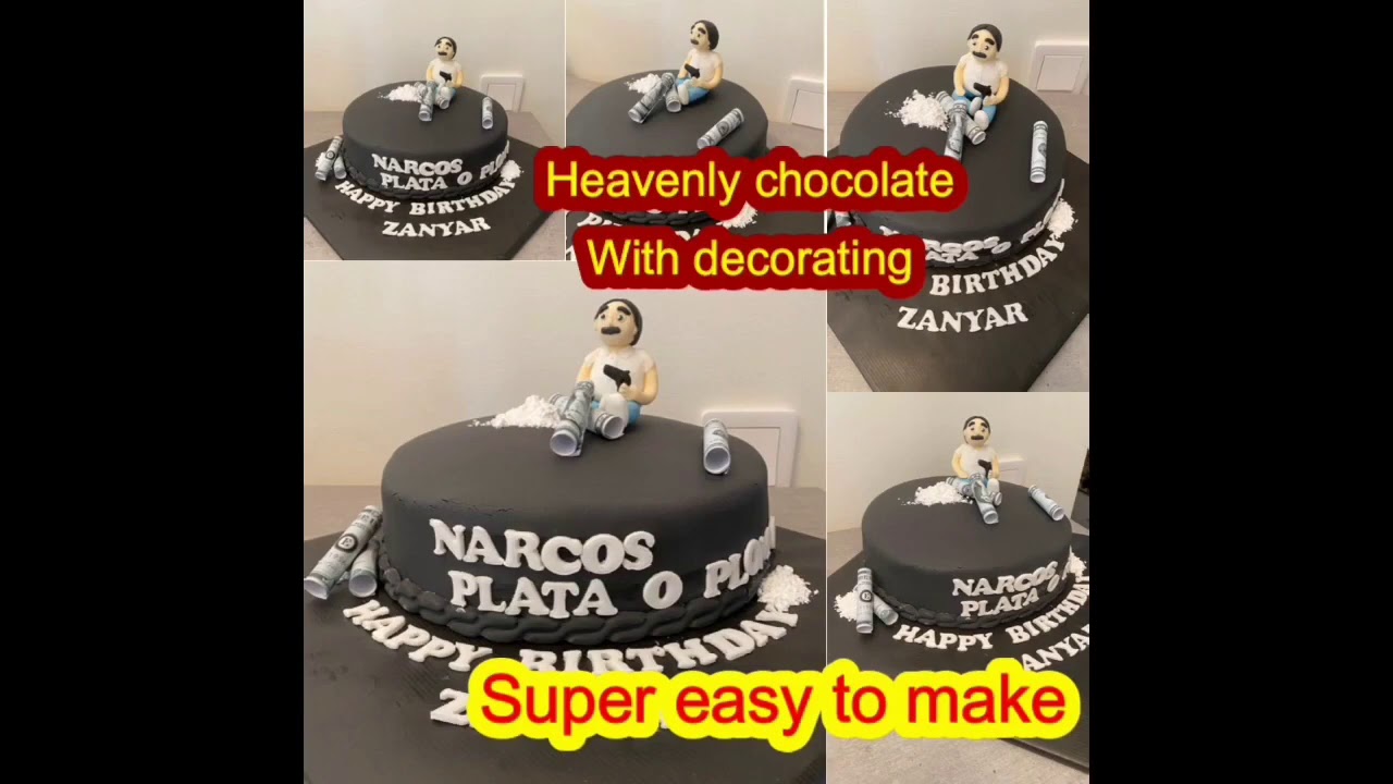 Narcos cake - YouTube