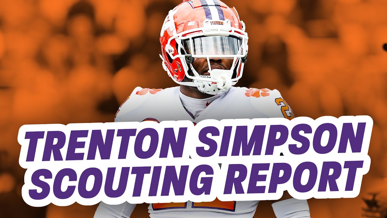Clemson Linebacker Trenton Simpson 2023 NFL Draft Scouting Report - YouTube