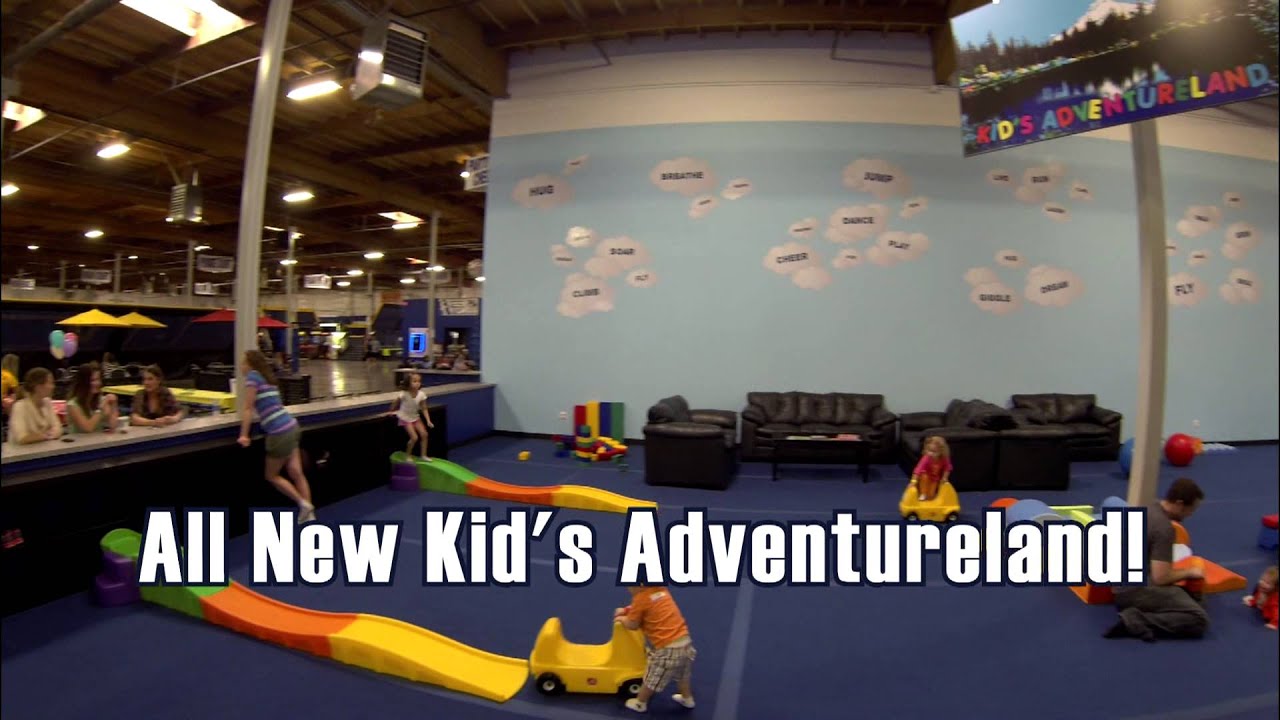 Sky High Sports Portland - Adventureland and Birthdays - YouTube
