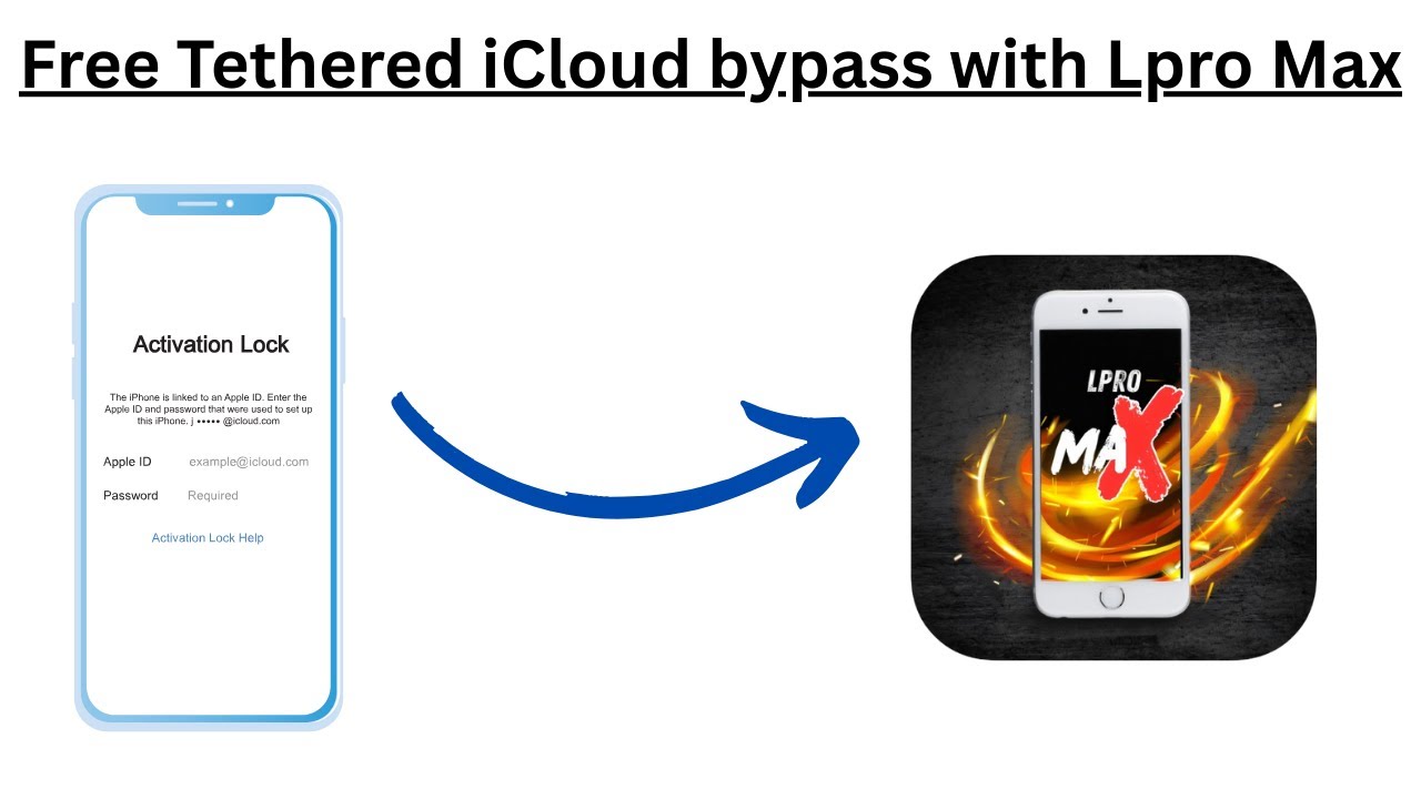How to remove iCloud Activation Lock For Free with Lpro Max | No SN ...